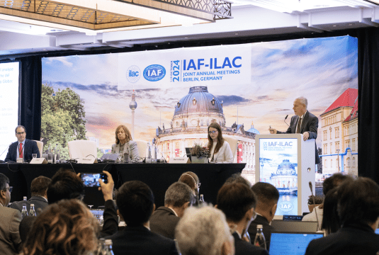 IOAS Executive Director, David Crucefix attends IAF-ILAC Joint Annual Meetings in Berlin - IOAS